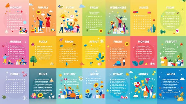 Seasonal Fundraising Calendar: 52 Week-by-Week Ideas | HelpYouSponsor